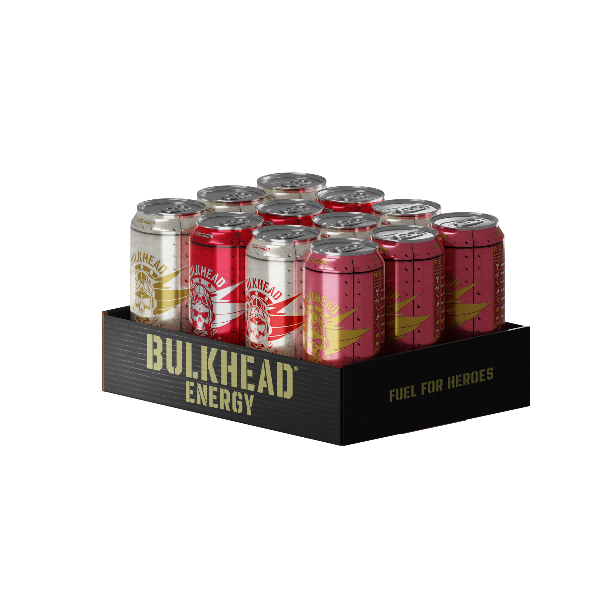 Bulkhead Energy Drink Variety Pack | Zero Sugar Options