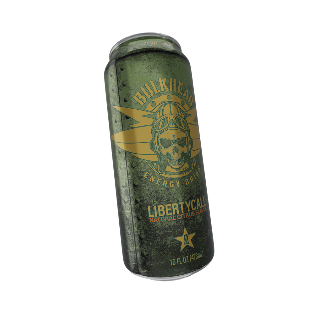 Bulkhead Citrus Energy Drink | Natural, Electrolyte Boost