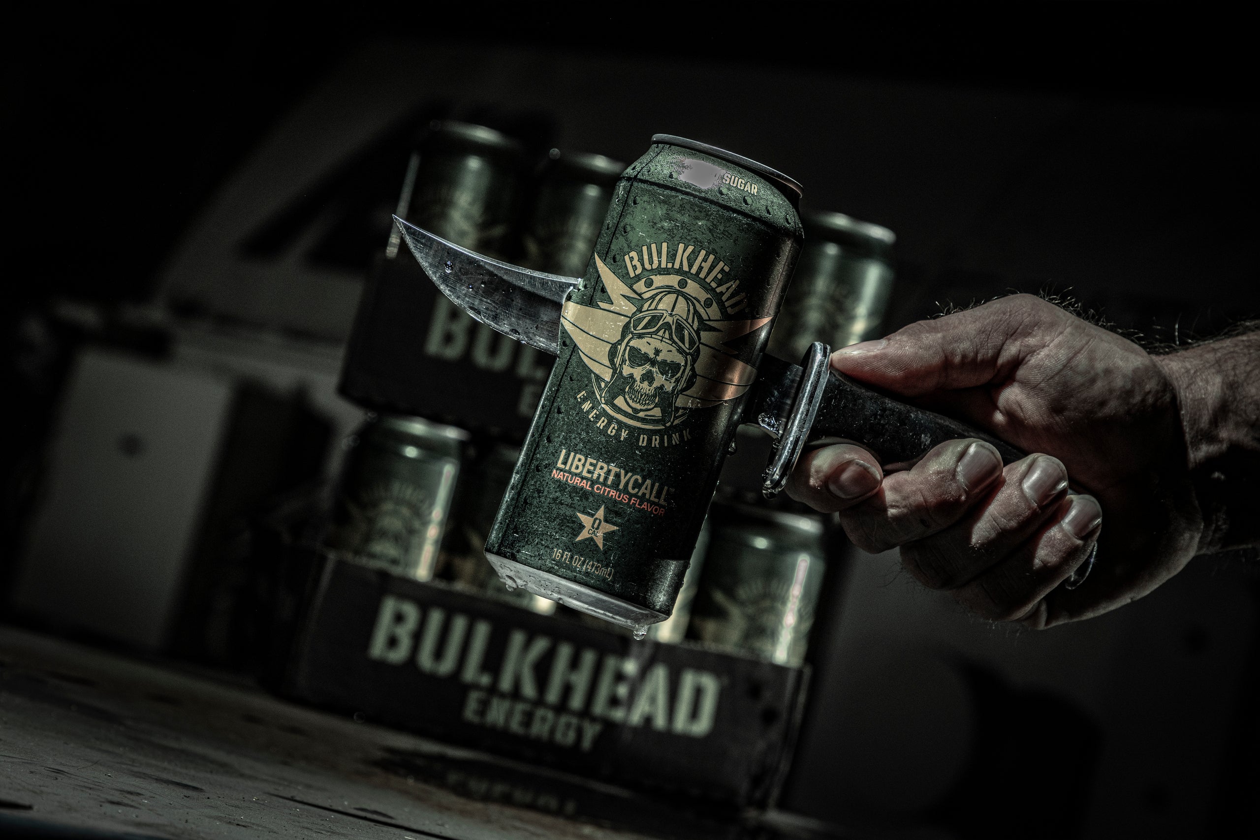 Bulkhead Energy® | Veteran-Owned Zero Sugar Energy Drink for Focus